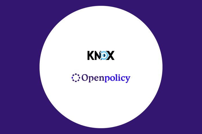 Knox Joins OpenPolicy to Boost AI Access for Government